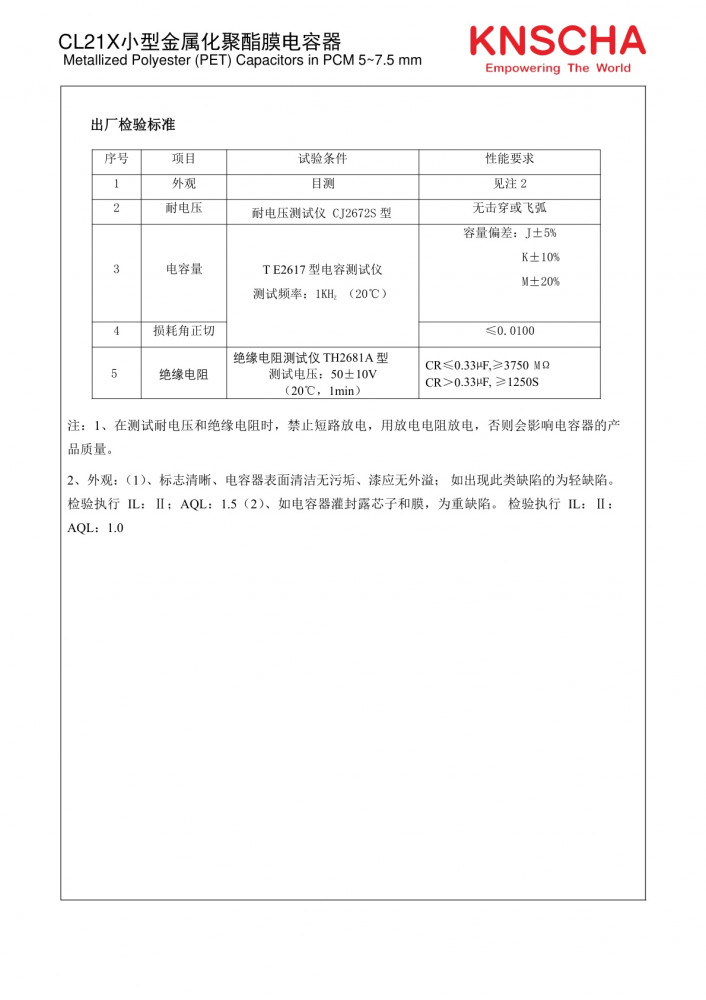 KNSCHA 224CL0003 specification page 7