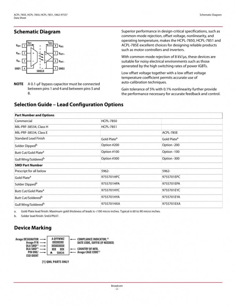 5962-9755701HYC datasheet page 2