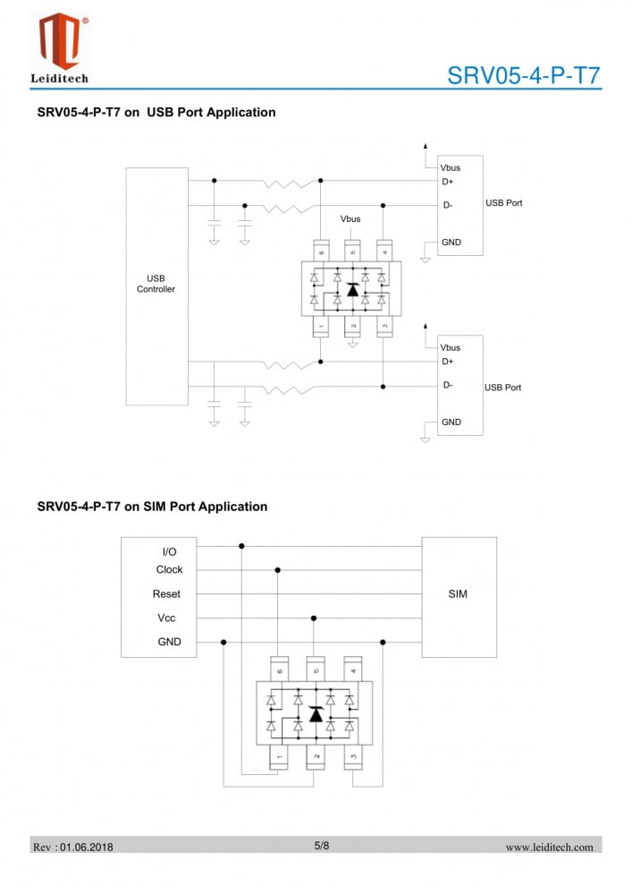 SRV05-4-P-T7 datasheet page 5