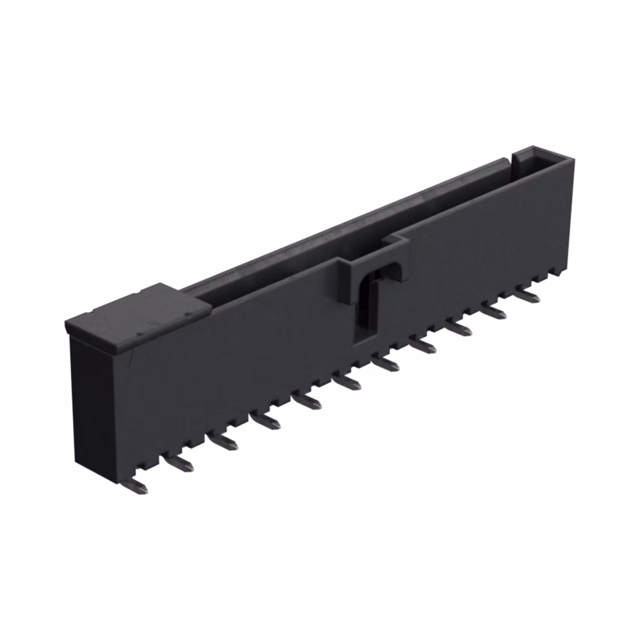 SL Wire-to-Board Header, Surface Mount, Single Row, Vertical, 22 Circuits, Tin (Sn) Plating, Tape and Reel, with Pick-and-Place Cap for sale
