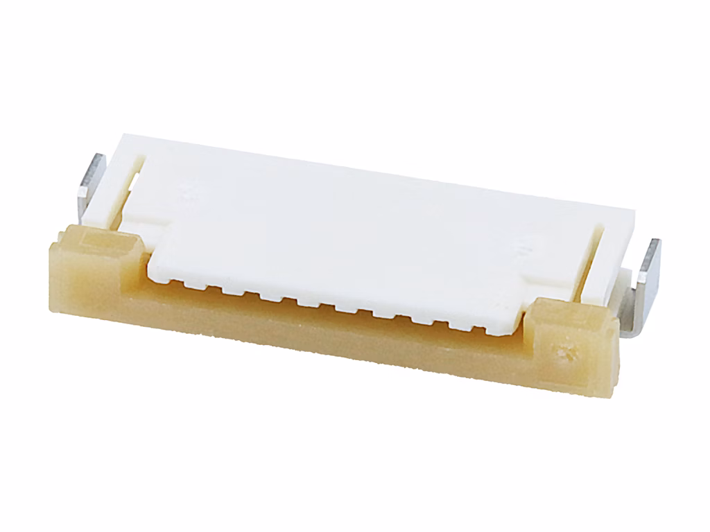 Easy-On FFC/FPC Connector, 1.00mm Pitch, Slider Series, Right-Angle, Top  Contact, 2.70mm Height, 9 Circuits, Tin-Bismuth Plating for sale
