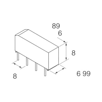 COTO 9012-05-11 Reed Relay Chip