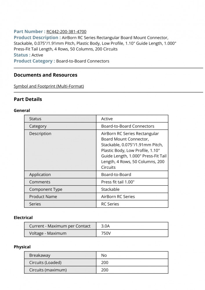 RC442-200-381-4700 technical document image, page 1
