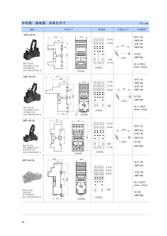 HONGFA relay socket datasheet page 5