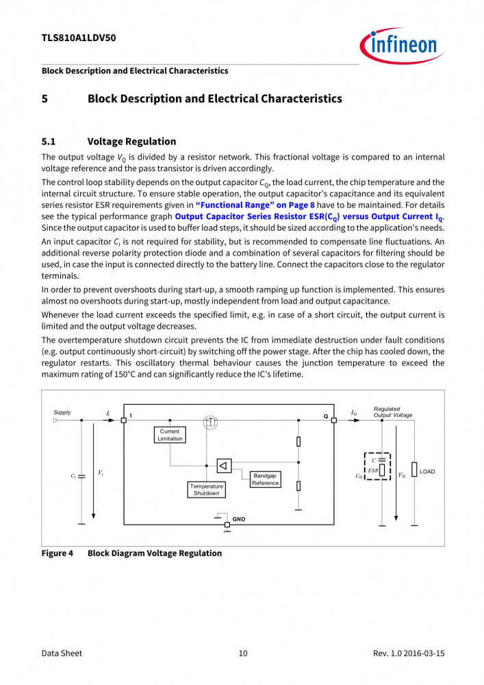 TLS810A1 datasheet page 10