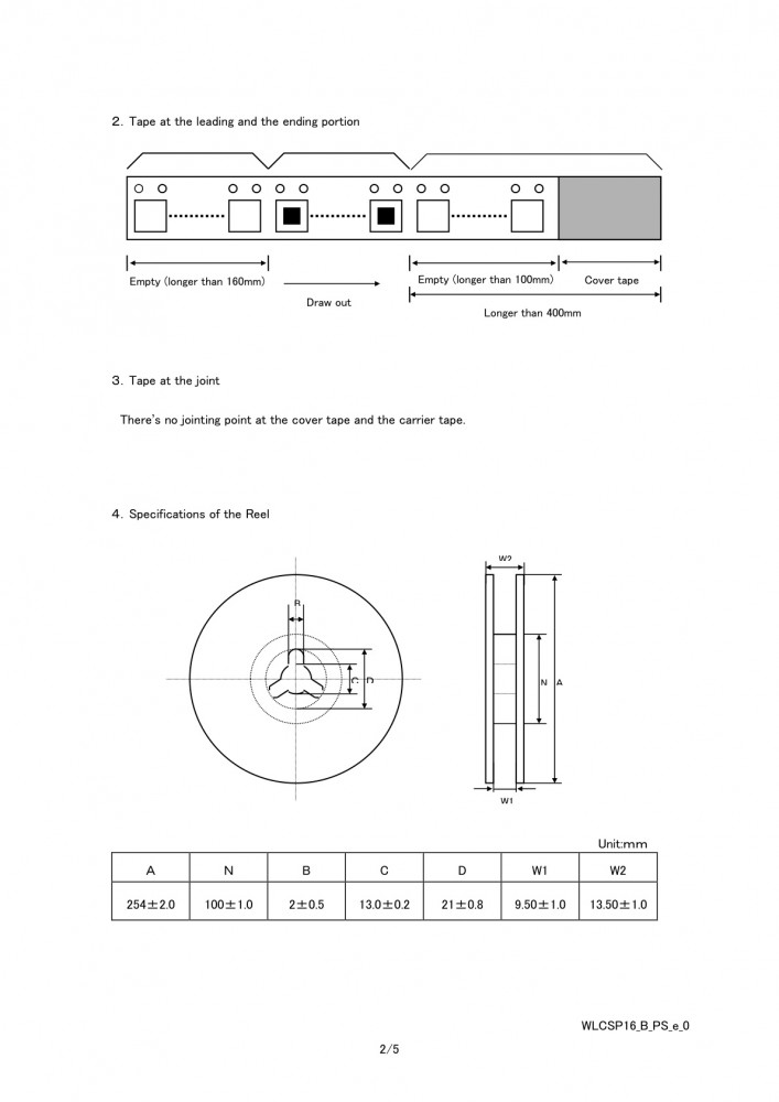 AK5707ECB quality document page 3