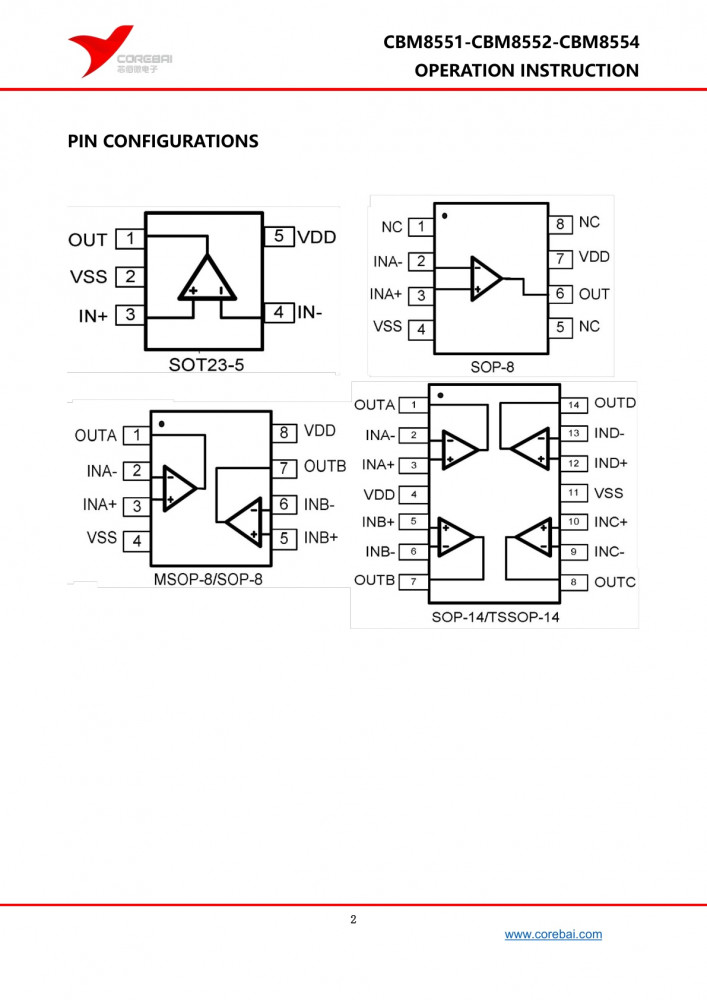 CBM8554AS14 datasheet page 2