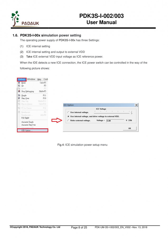 PDK 3S-I-002 manual page 8