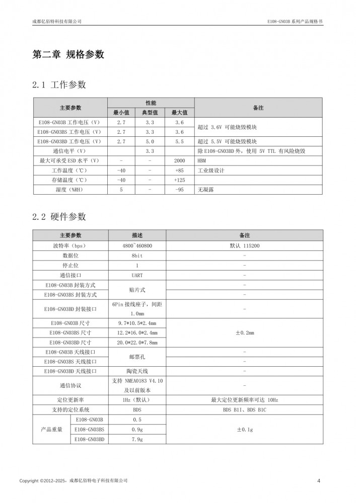 E108-GN03BS datasheet page 7