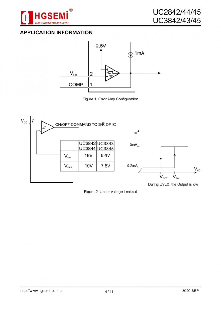 UC2842M/TR technical document page 4
