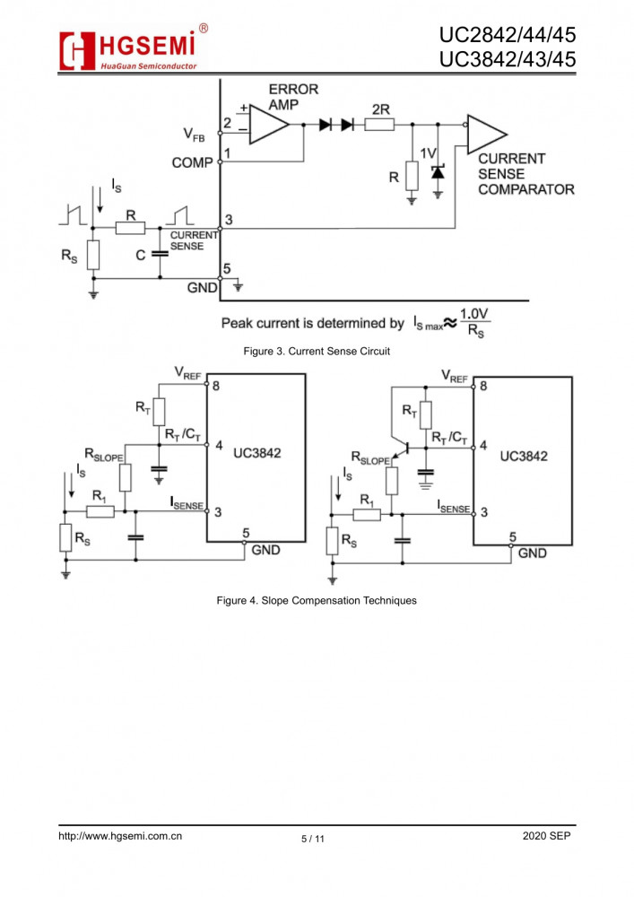UC2842M/TR technical document page 5