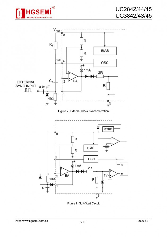 UC2842M/TR technical document page 7