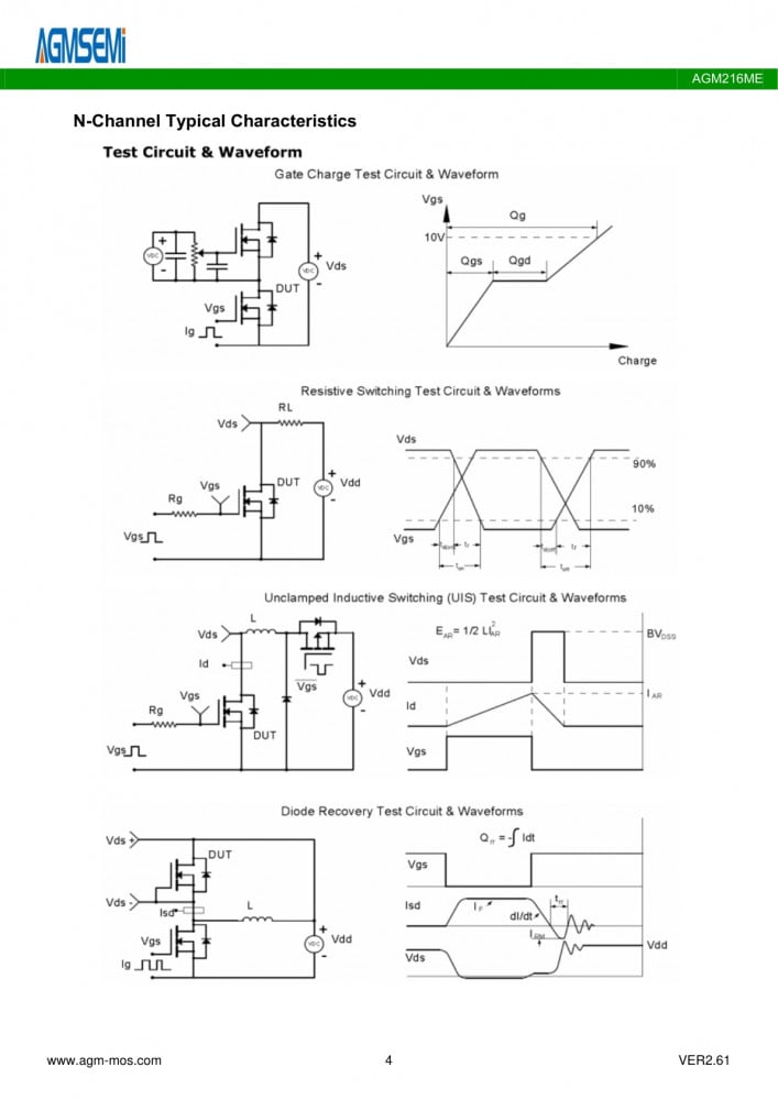AGM216ME datasheet page 4