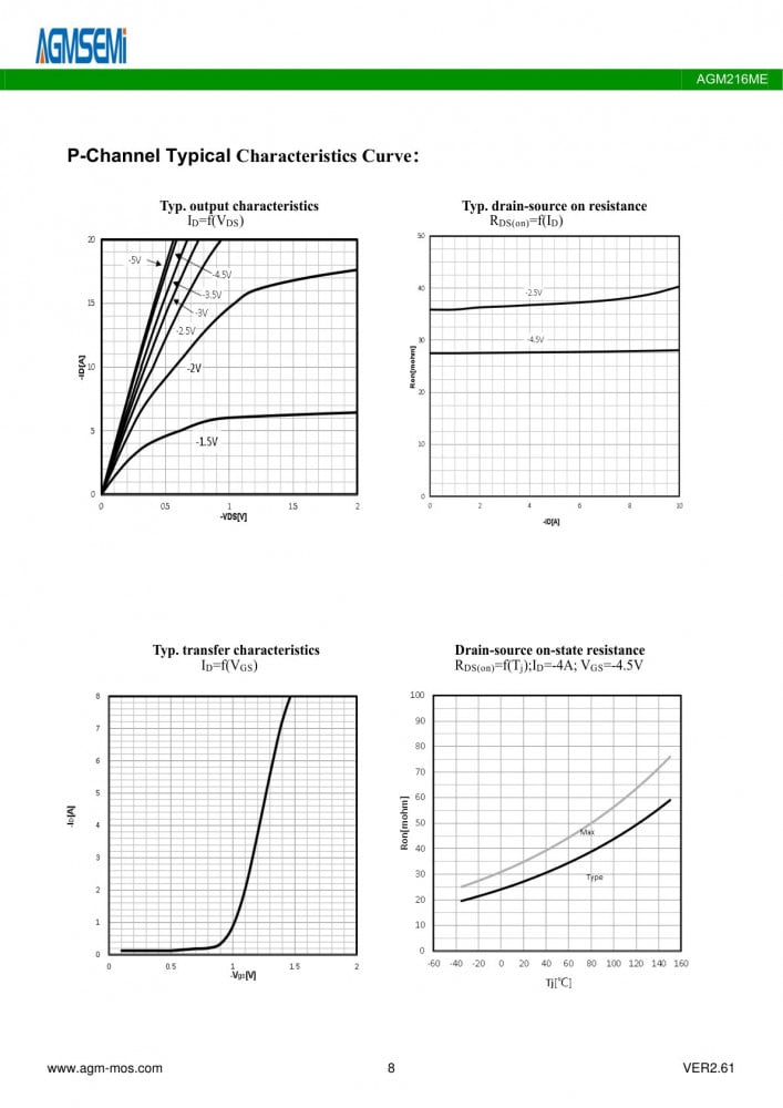 AGM216ME datasheet page 8