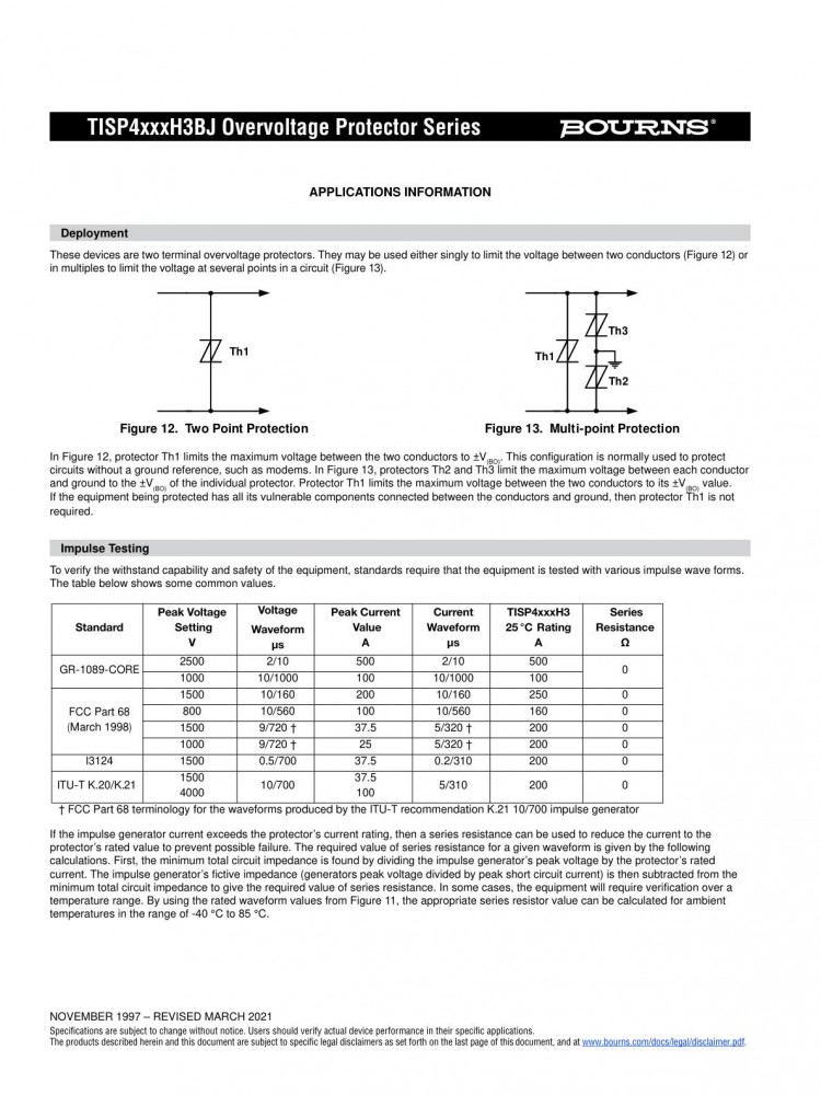 TISP4125H3BJR-S datasheet page 10