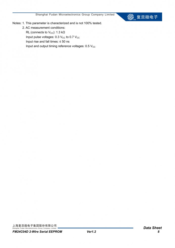 FM24C04D datasheet page 8