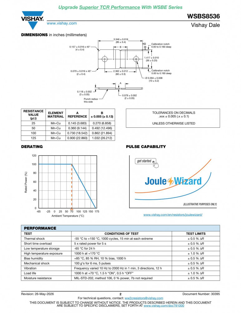 WSBS8536 technical document page 2