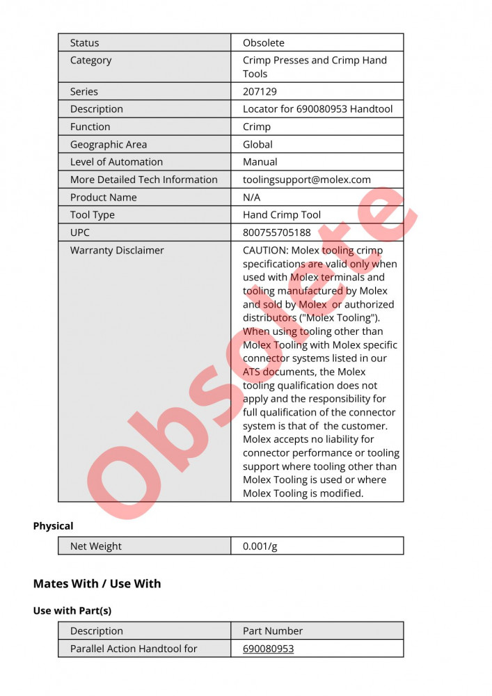 Product document page 2