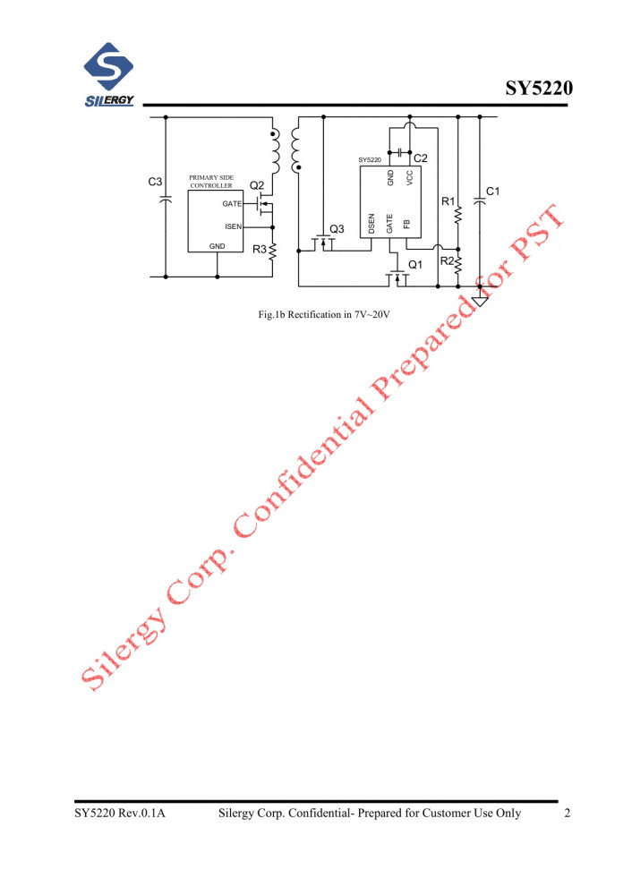 SY5220ABC datasheet page 2