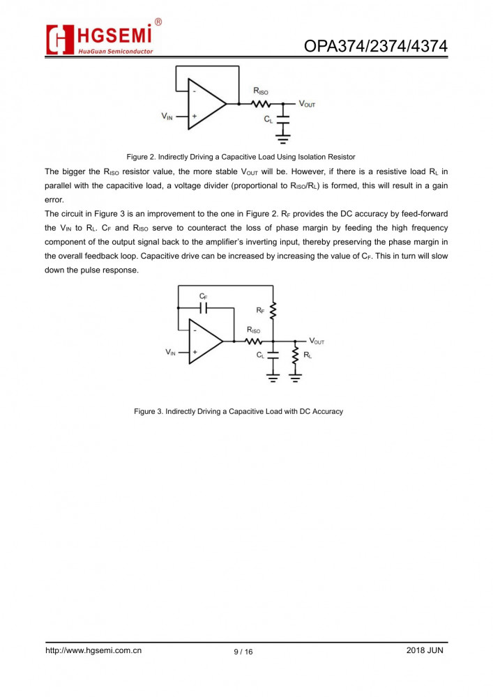 OPA2374MM/TR technical document page 9