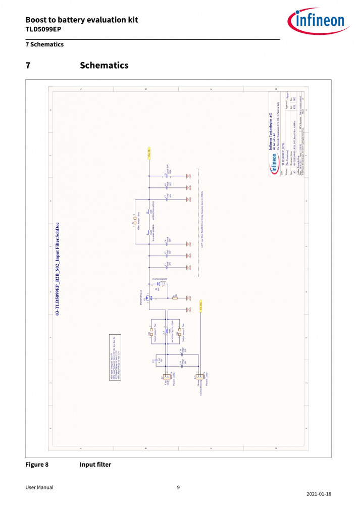 TLD5099EP evaluation board document page 9