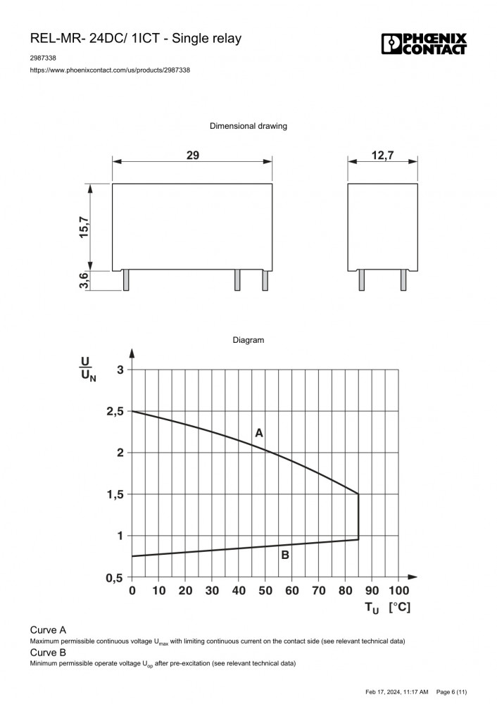 Phoenix Contact 2987338 technical document page 6