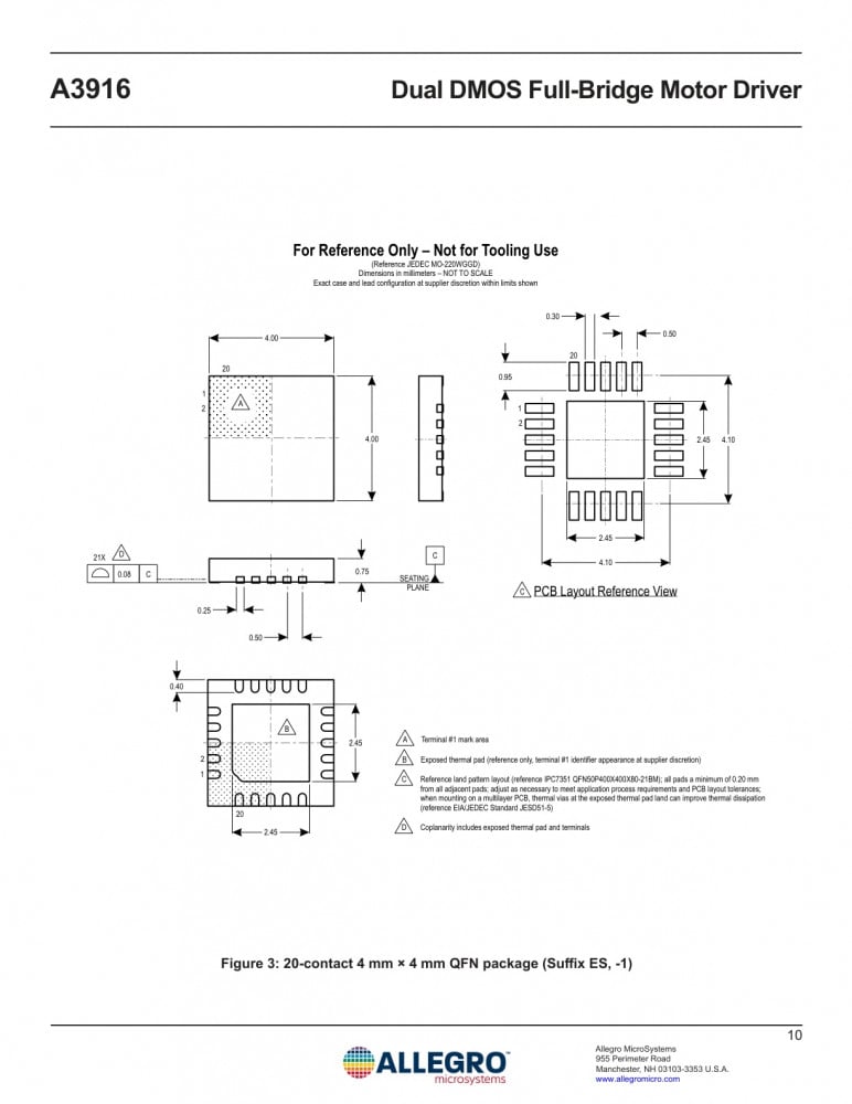 A3916 datasheet page 10