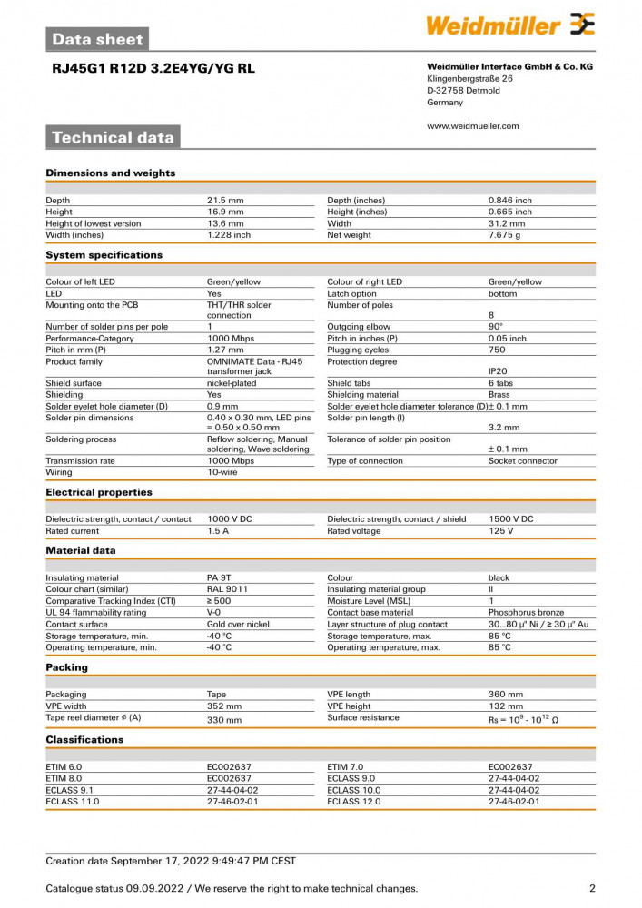 WEIDMULLER 2036510000 document page 2