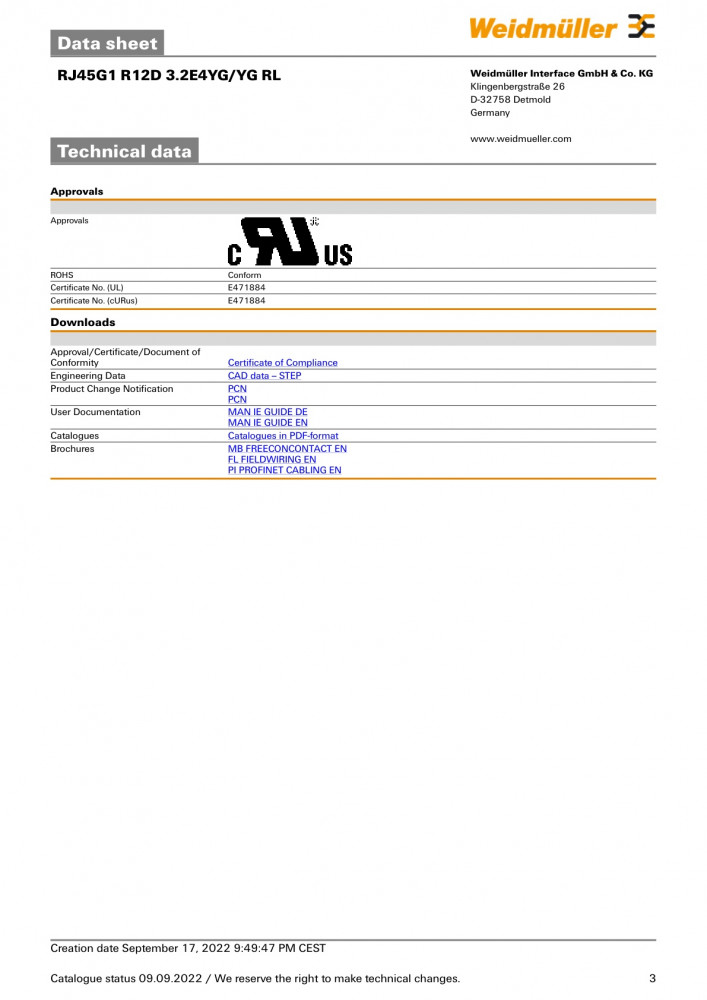 WEIDMULLER 2036510000 document page 3