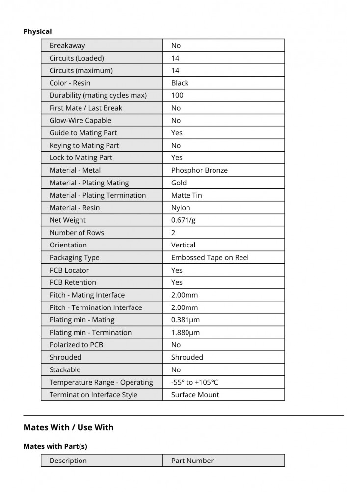 MOLEX 878325630 technical document image 3