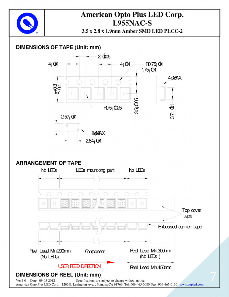 L955NAC-S datasheet page 7