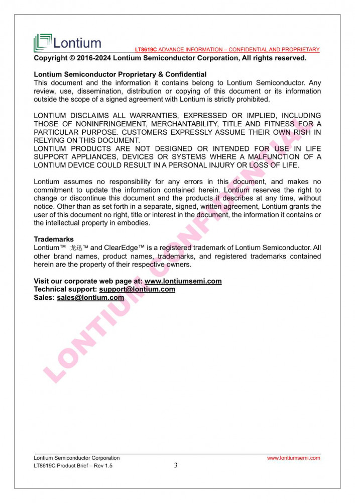 LT8619C technical document page 3