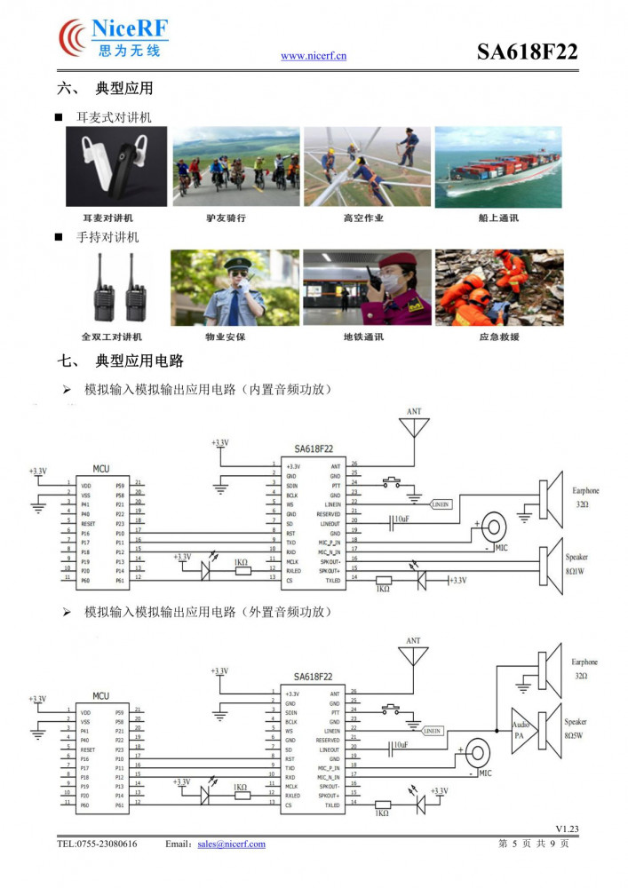 SA618F22 datasheet page 5
