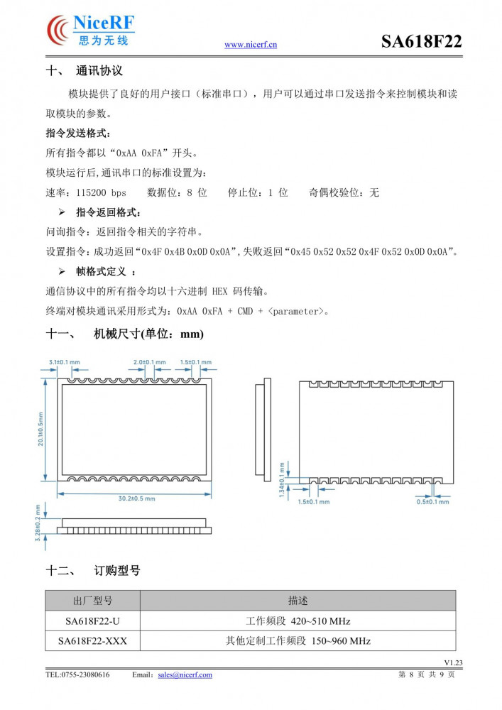 SA618F22 datasheet page 8