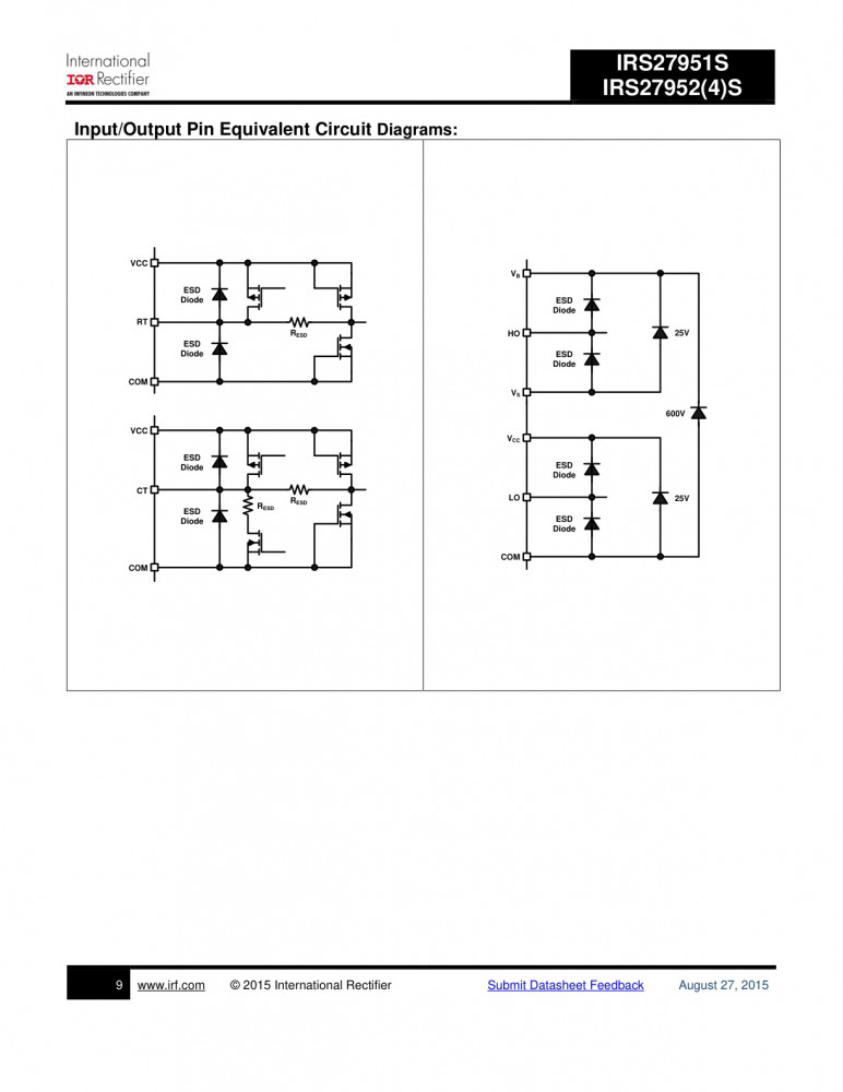 IRS27952STRPBF datasheet page 9