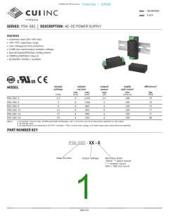 CUI PSK-S6C-15-T AC DC Configurable Power Supply Module for sale