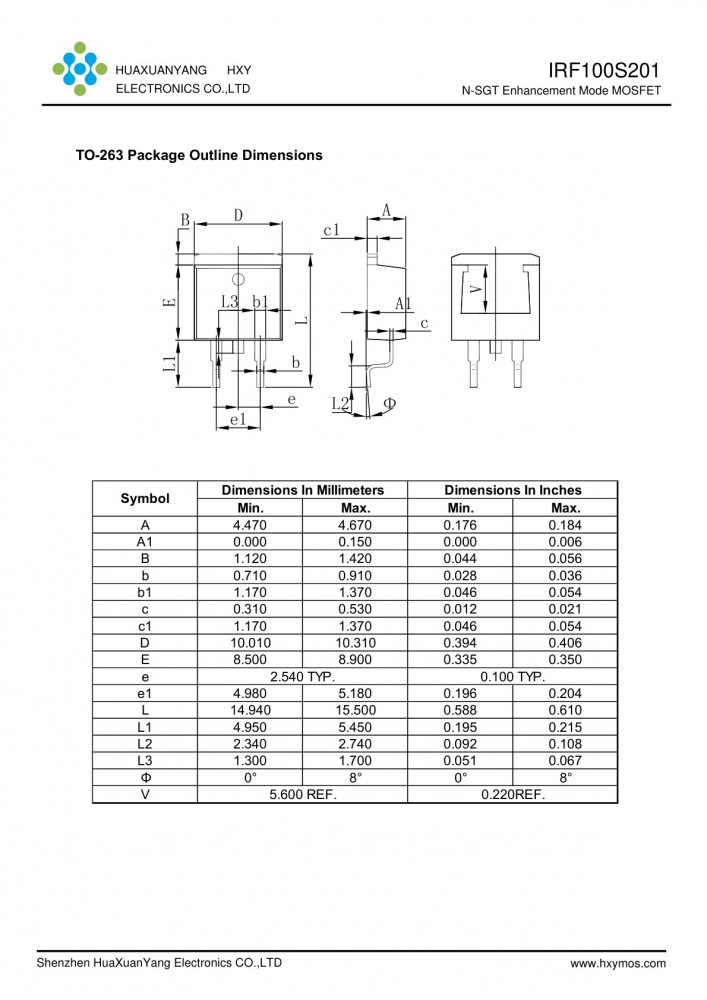 IRF100S201-HXY datasheet page 6