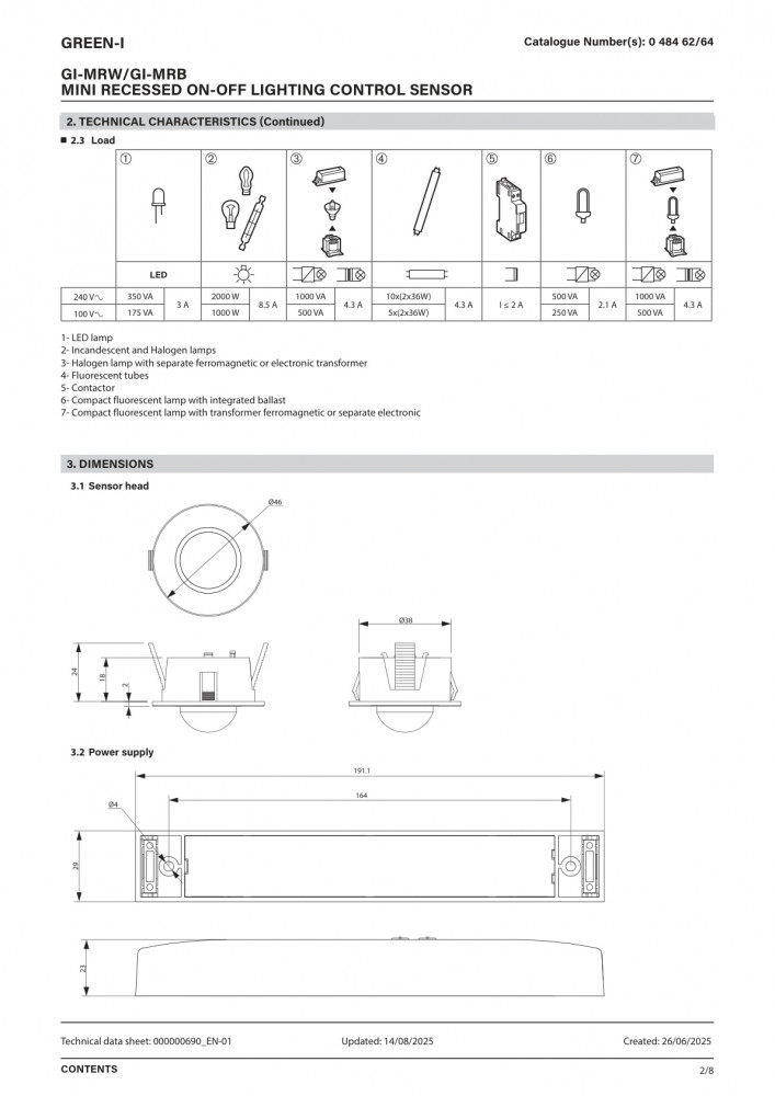 Legrand 048464 technical document page 2