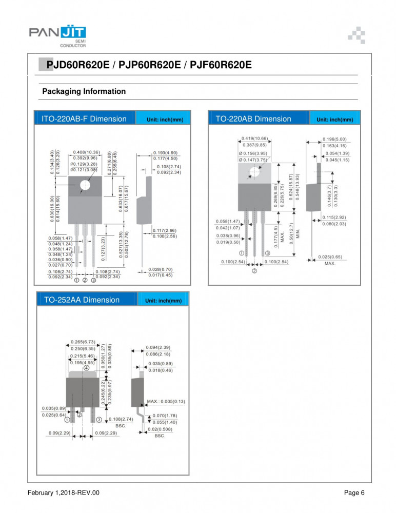 PANJIT datasheet page 6