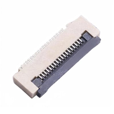 GUOCONN 0.5K-DX-22PWB-RW FFC FPC Flat Flexible Connector Housing
