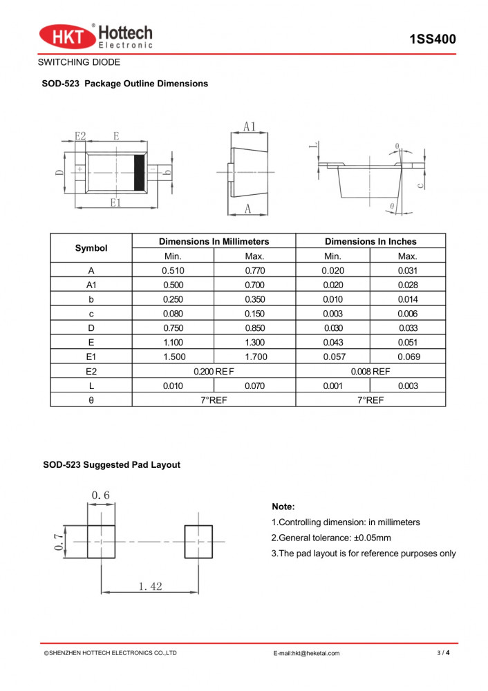 1SS400 datasheet page 3