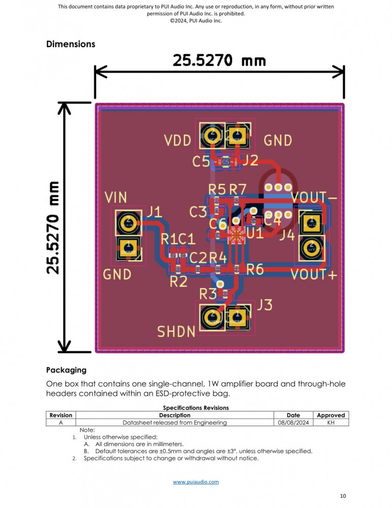 AMP1X1 datasheet page 10