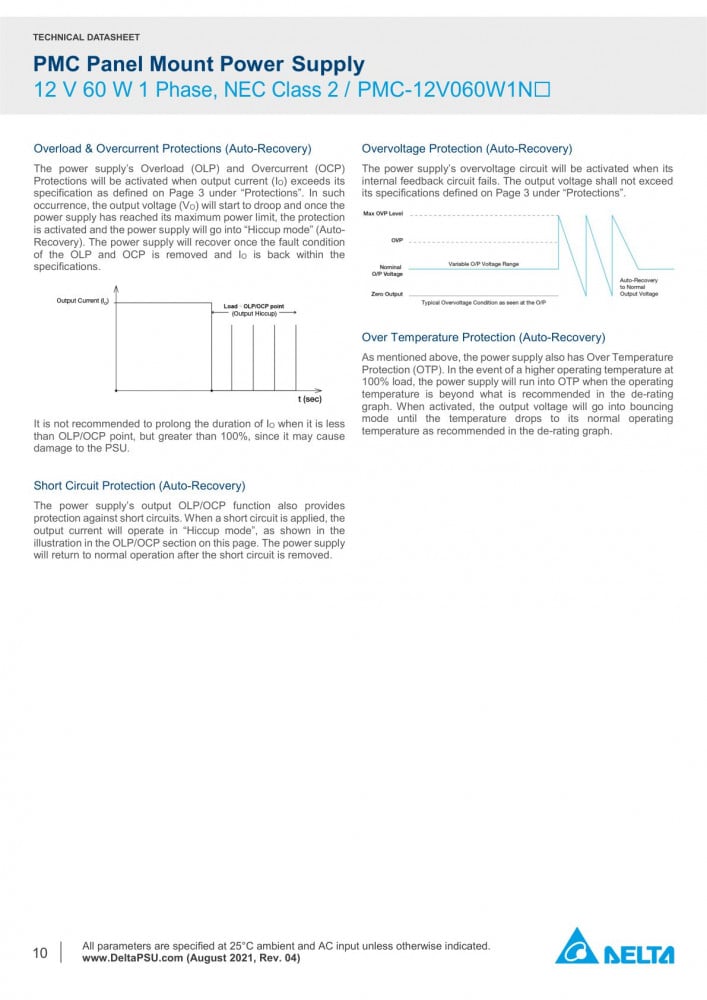 DELTA PMC datasheet page 10
