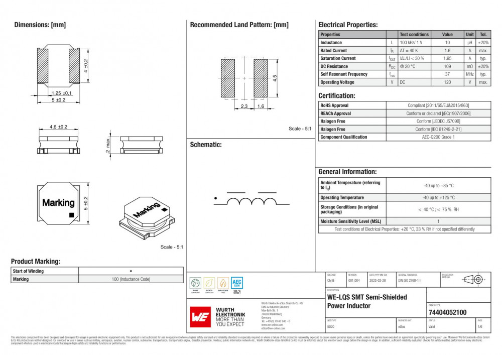 74404052100 technical document page 1