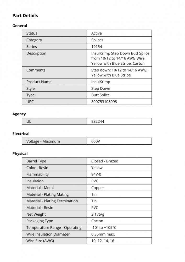 MOLEX product document page 2