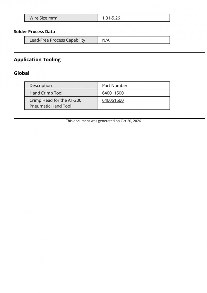 MOLEX product document page 3
