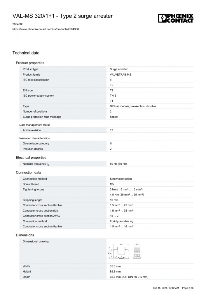 Phoenix Contact 2804380 product document page 2