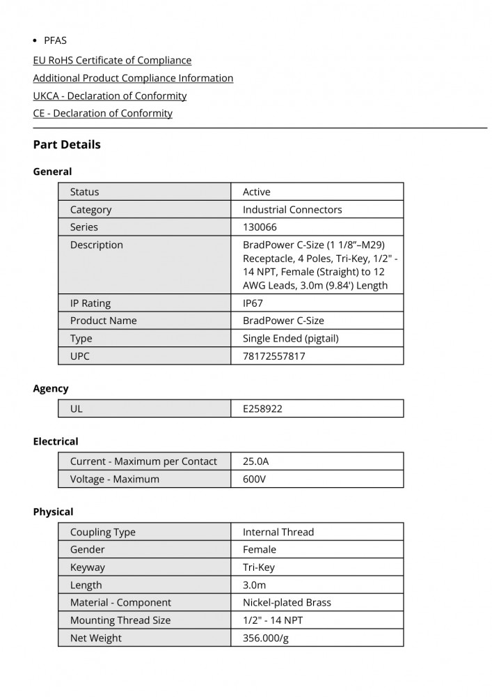 MOLEX drawing page 2
