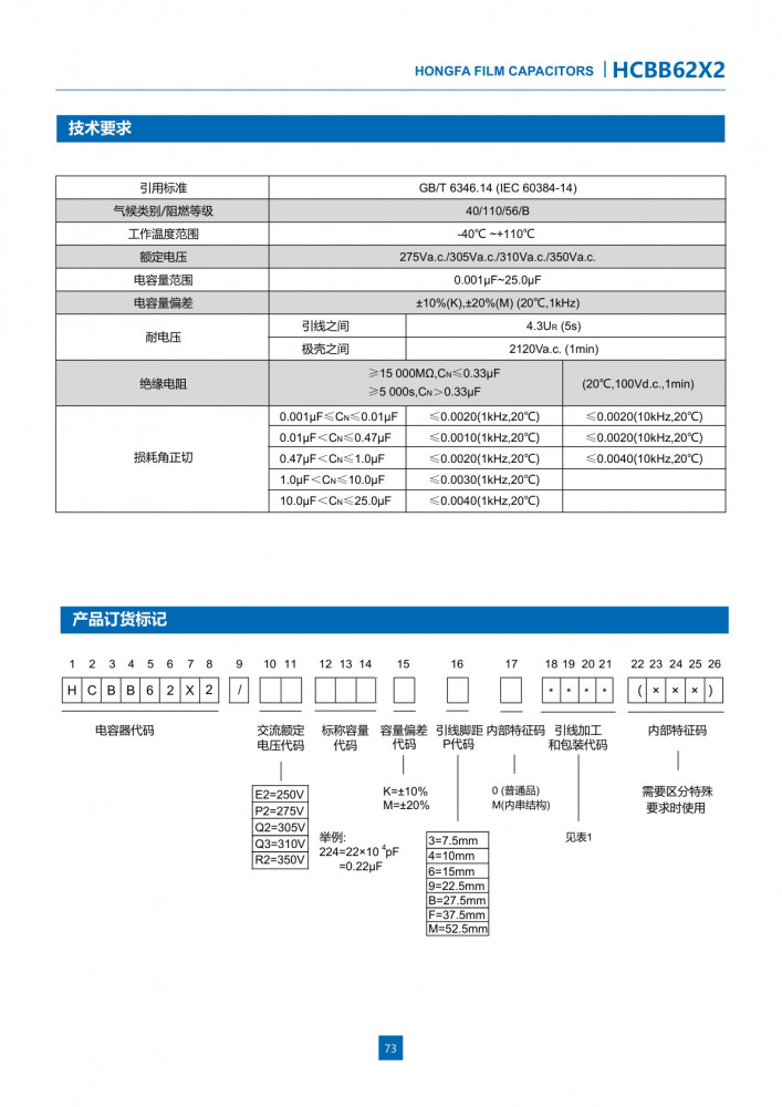 HCBB62X2 datasheet page 2