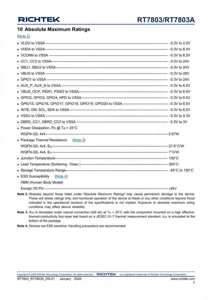 RT7803/RT7803A document preview, page 7